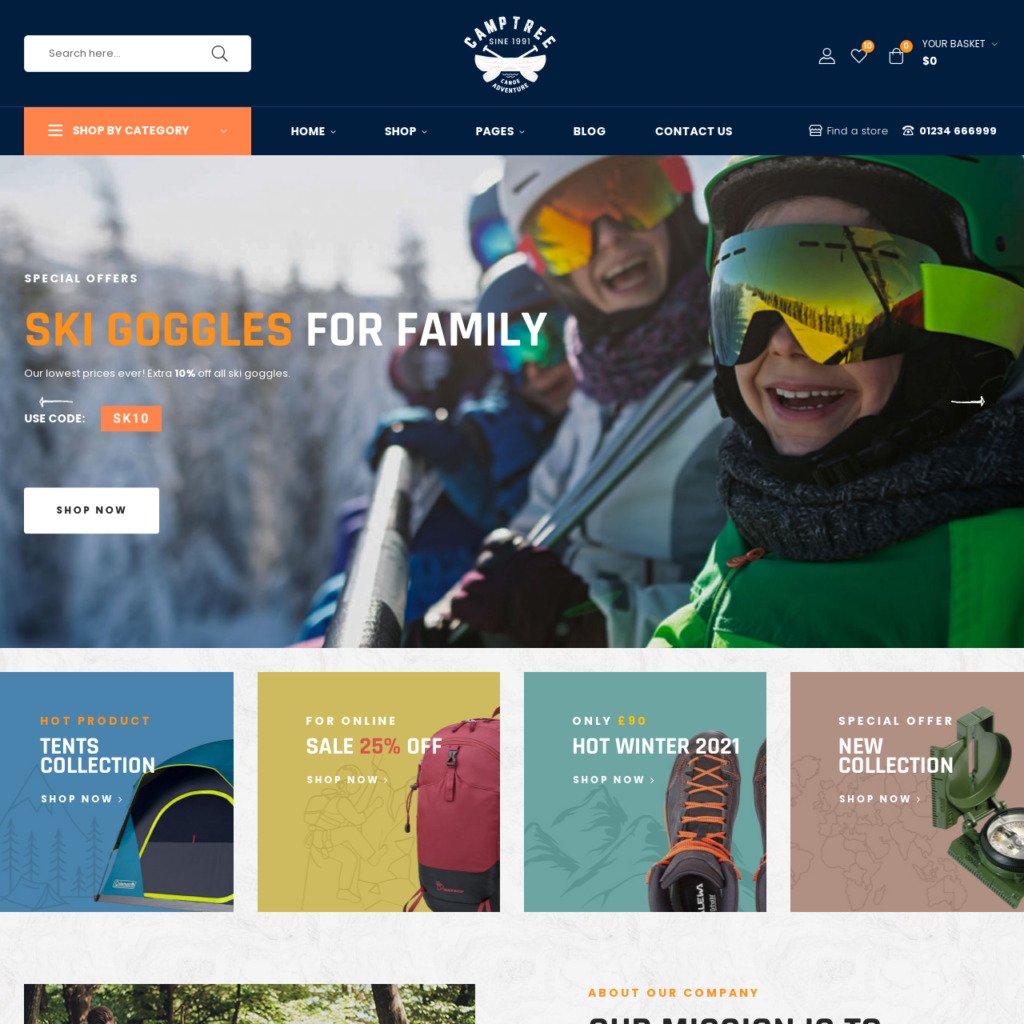 Sports Website Designing